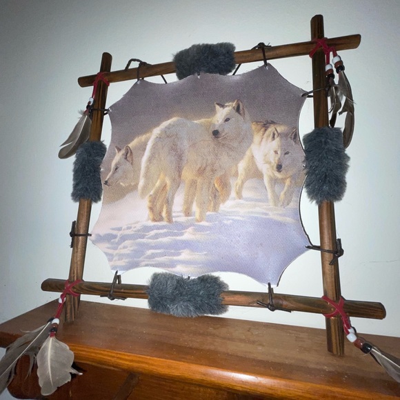 no brand | Other | All Hand Made Stretched Material Hide With A Group ...